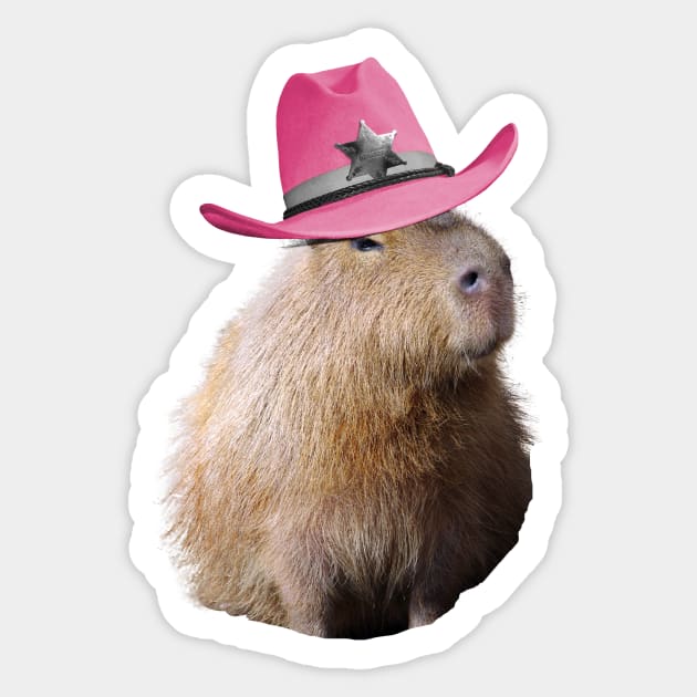Capybara Wearing Pink Cowboy Hat - Capybara Wearing Pink Cowboy Hat ... Capybara Wearing Pink Cowboy Hat - Capybara Wearing Pink Cowboy Hat ...